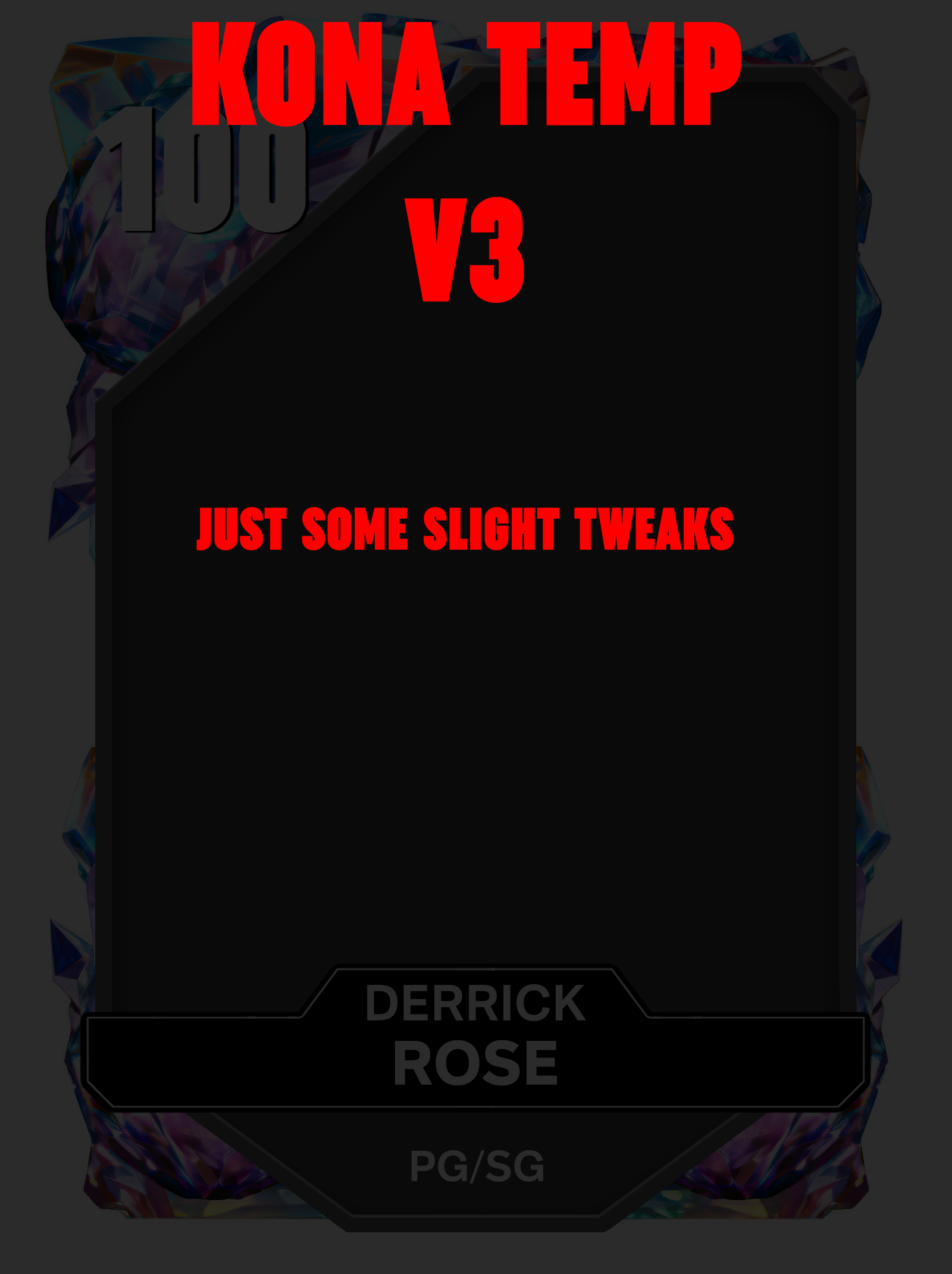 NBA 2K26 | 2KDB MyTEAM NBA 2K Custom Card (V3 out now) by NotKona