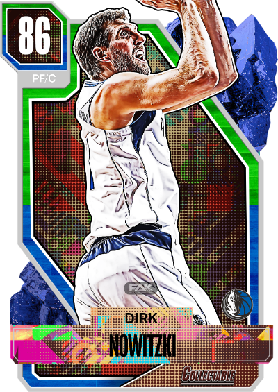 2KDB MyTEAM Database | NBA 2K Custom Card (Dirk on Perc) by FAK | NBA 2K26