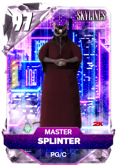 NBA 2K26 | 2KDB MyTEAM NBA 2K Custom Card (Master Splinter) by ...