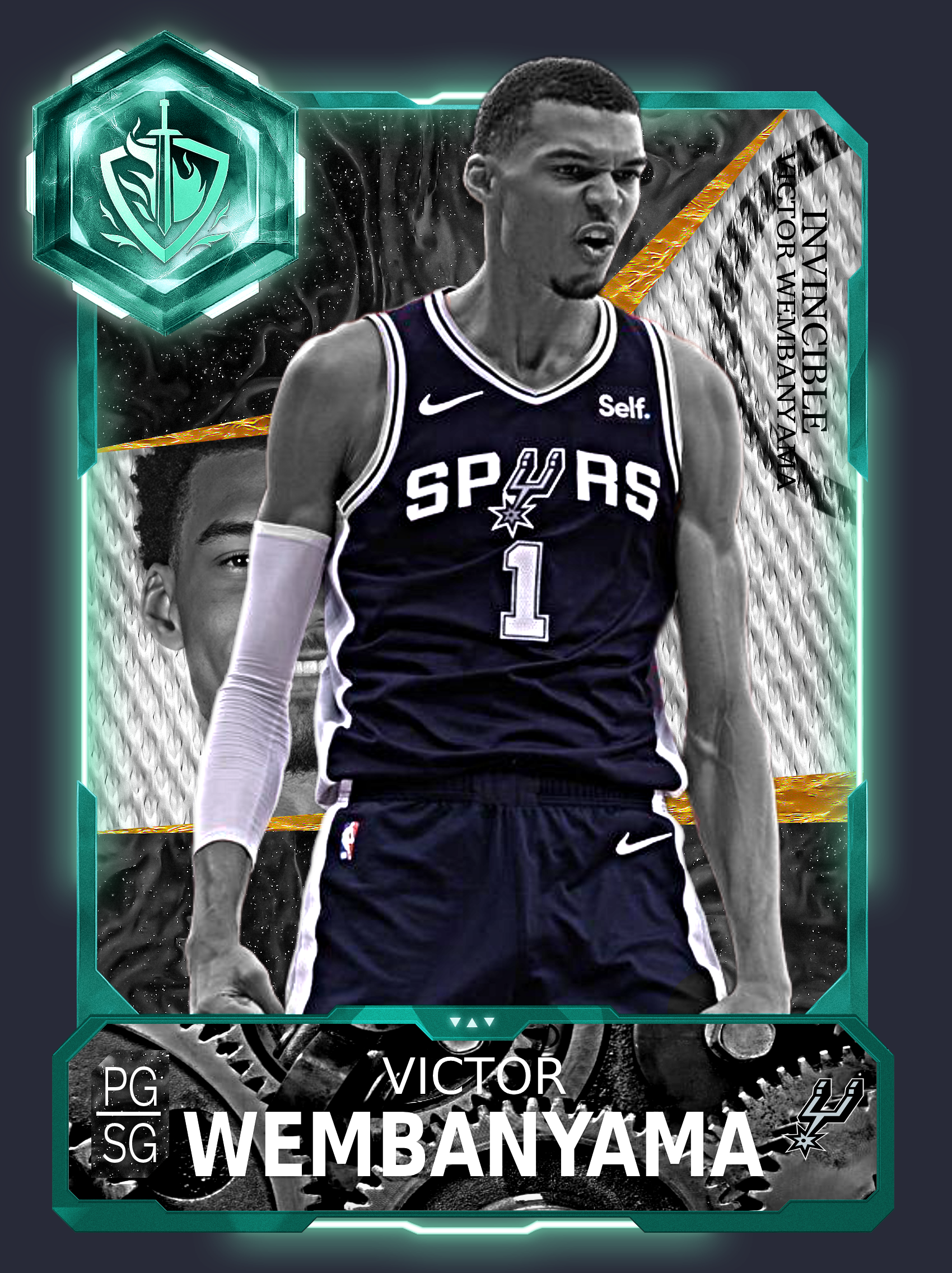 2KDB MyTEAM Database | NBA 2K Custom Card (pg wemby in 2k26 would break ...