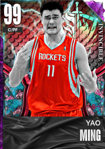 NBA 2K26 | 2KDB MyTEAM NBA 2K Custom Card (Invincible yao) by Land0n23