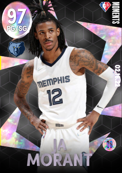 NBA 2K25 | 2KDB MyTEAM NBA 2K Custom Card (Moments Ja) by mcole6104