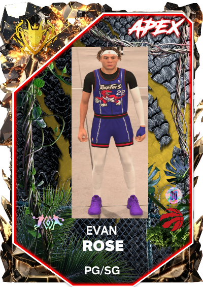 NBA 2K26 | 2KDB MyTEAM NBA 2K Custom Card (Apex Evan Rose) by ChefGomer22