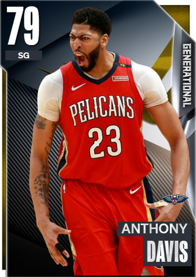 NBA 2K25 | 2KDB MyTEAM NBA 2K Custom Card (Anthony Davis) by DJBoys69