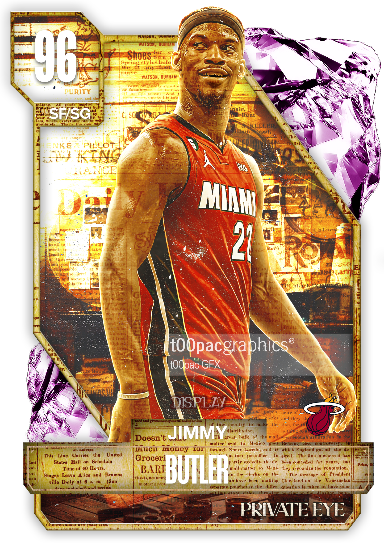 2KDB MyTEAM Database | NBA 2K Custom Card (Jimmy Butler) by Display ...