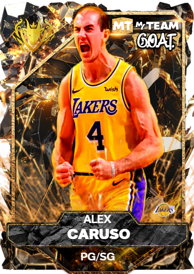 2KDB MyTEAM Database | NBA 2K Custom Card (GOAT 2K20 Alex Caruso) by ...