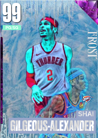 NBA 2K23 | 2KDB Custom Card (SGA Dm Frost)