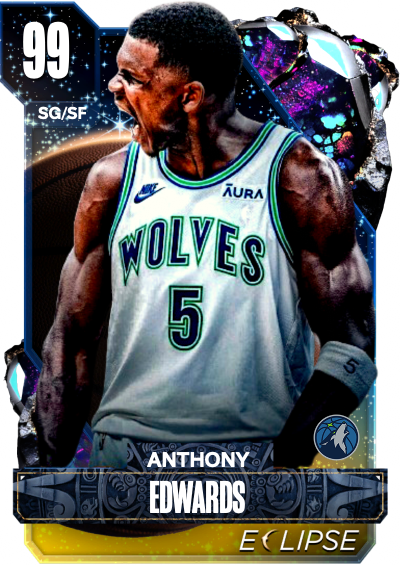 2KDB MyTEAM Database | NBA 2K Custom Card (Anthony Edwards) by azi ...
