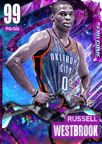 NBA 2K25 | 2KDB MyTEAM NBA 2K Custom Card (Russ) by Vauqt