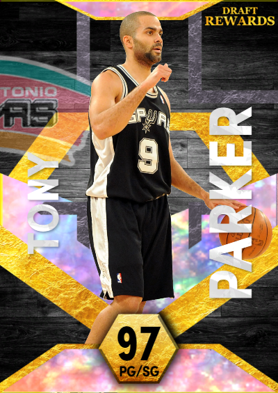NBA 2K26 | 2KDB MyTEAM NBA 2K Custom Card (T Parker draft) by actuallegravy