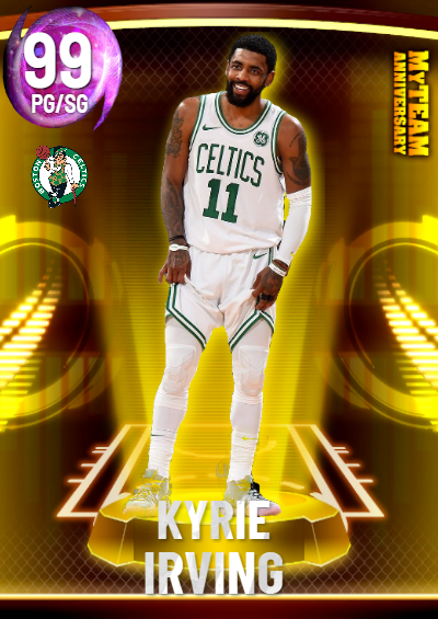 2KDB MyTEAM Database | NBA 2K Custom Card (Kyrie Irving) by DEEZ | NBA 2K26