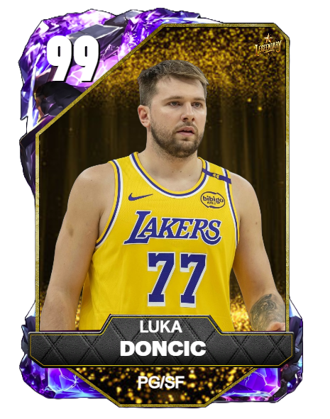 NBA 2K26 | 2KDB MyTEAM NBA 2K Custom Card (Luka Doncic Legendary) by ...