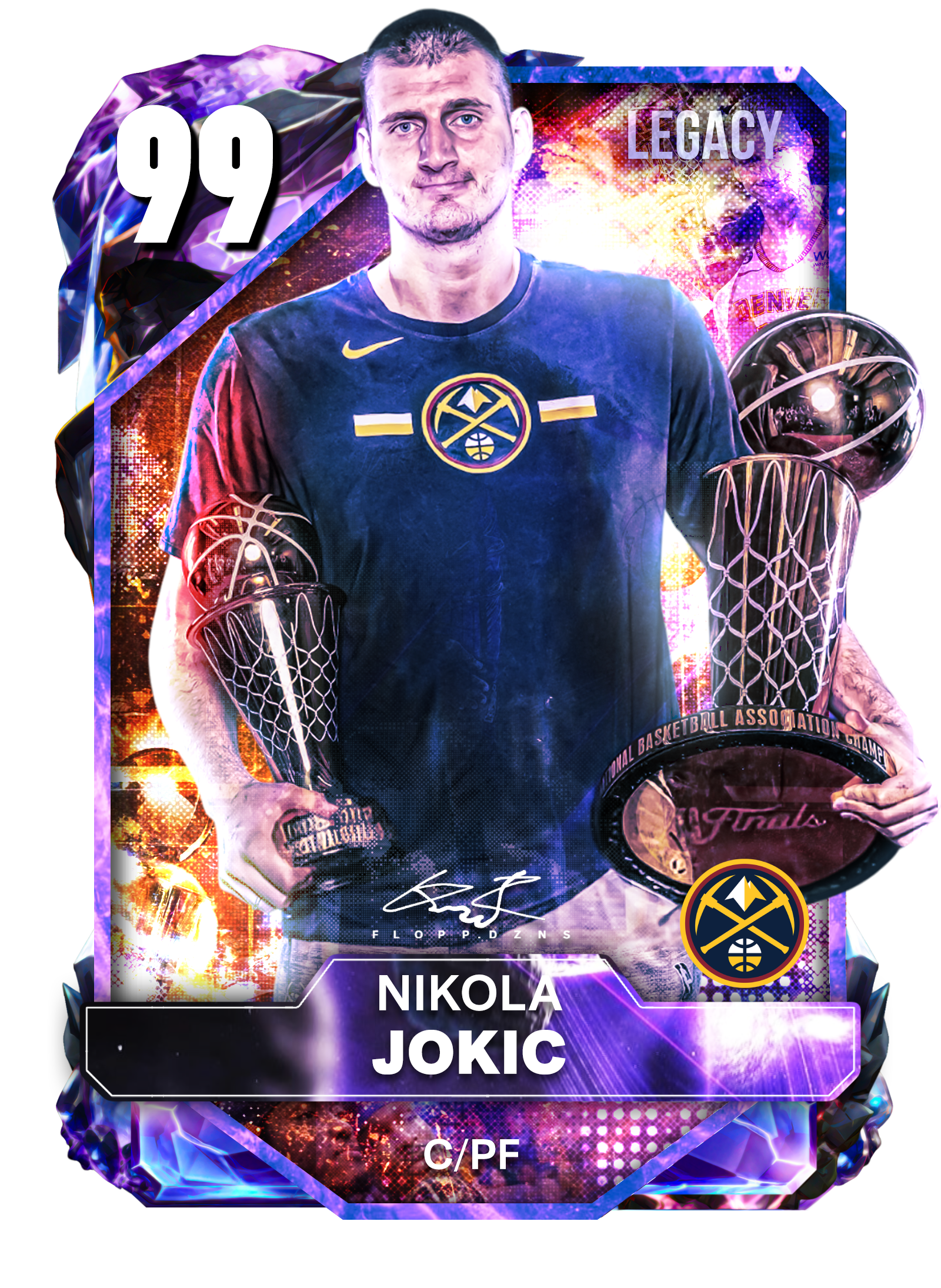 2KDB MyTEAM Database | NBA 2K Custom Card (asher final) by Flopp | NBA 2K26