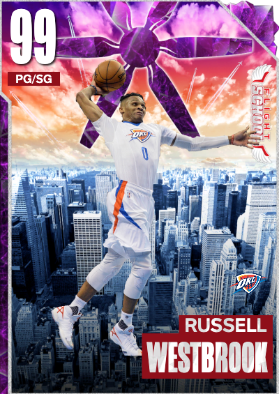 2KDB MyTEAM Database | NBA 2K Custom Card (Russell Westbrook) by ...