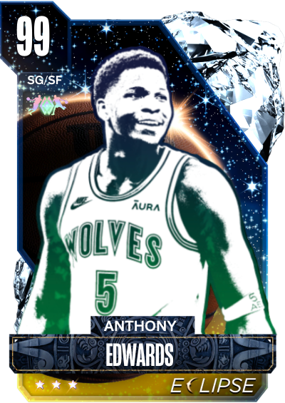 2KDB MyTEAM Database | NBA 2K Custom Card (Anthony Edwards) by ...