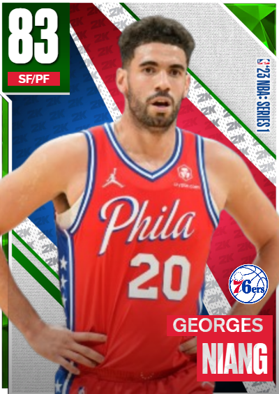 2KDB MyTEAM Database | NBA 2K Custom Card (georges niang) by 2k23micah ...