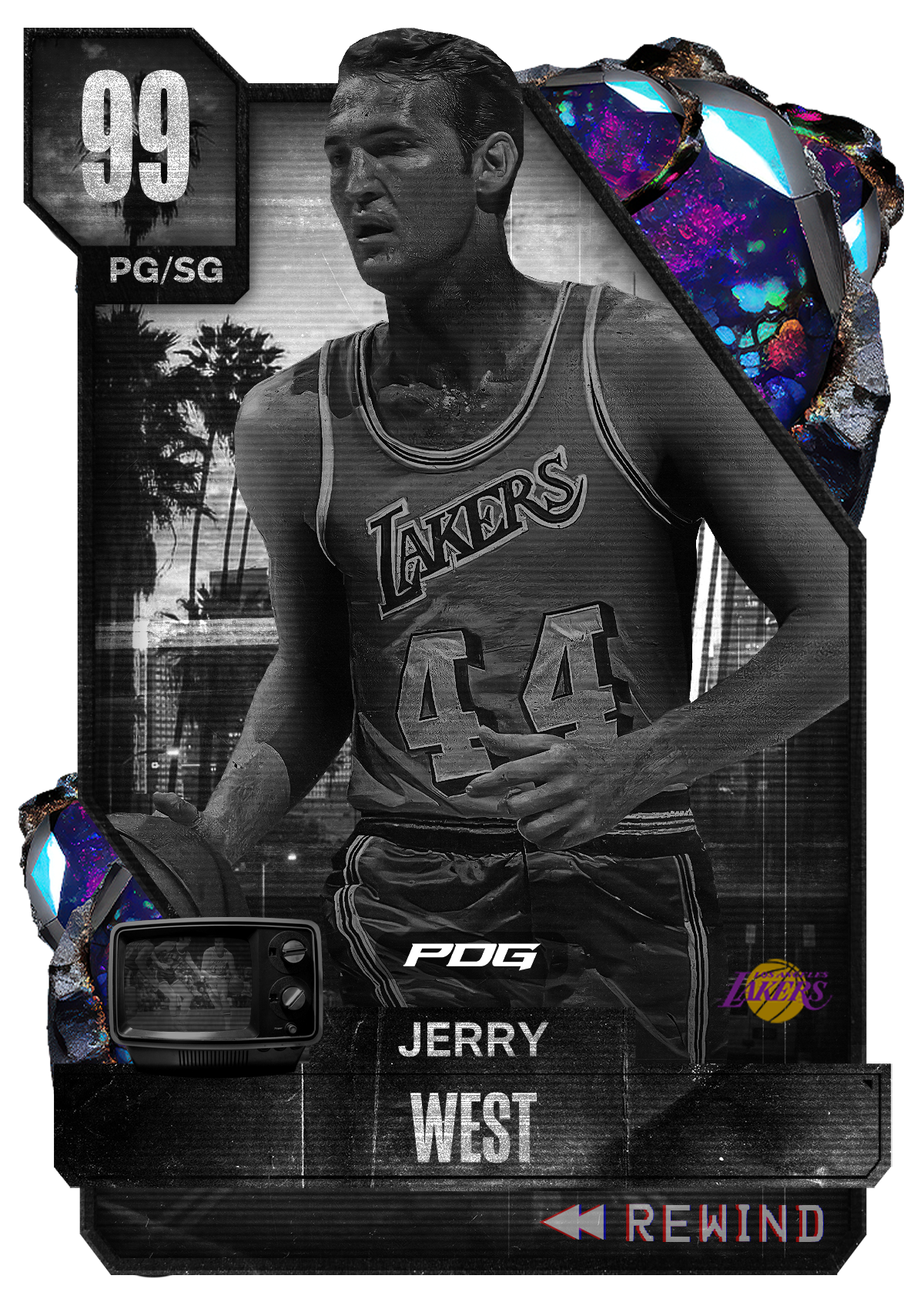 NBA 2K25 | 2KDB MyTEAM NBA 2K Custom Card (RIP) by bc.graphics