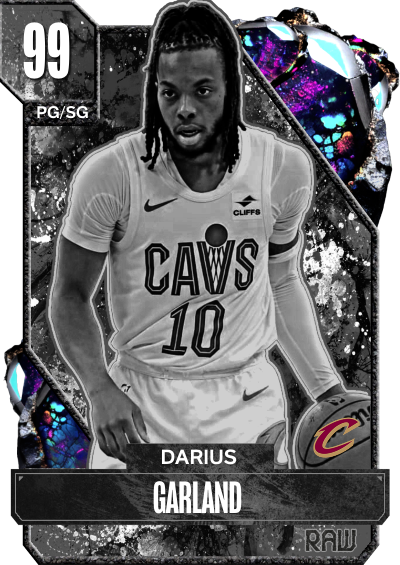NBA 2K26 | 2KDB MyTEAM NBA 2K Custom Card (Darius Garland RAW) by wbb_paid