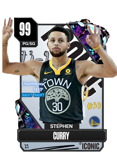 NBA 2K25 | 2KDB MyTEAM NBA 2K Custom Card (Night night) by Curry_Green_3