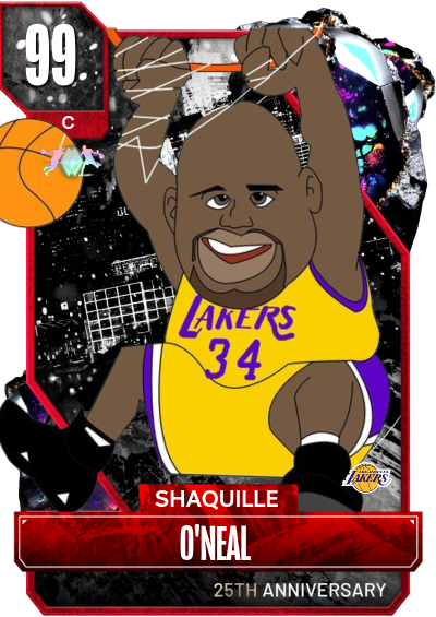 NBA 2K26 | 2KDB MyTEAM NBA 2K Custom Card (BABY SHAQ) by Bhargie