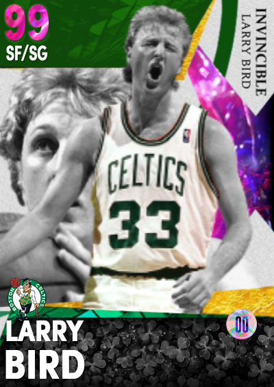 NBA 2K25 | 2KDB MyTEAM NBA 2K Custom Card (Larry Bird) by Rapsfan77