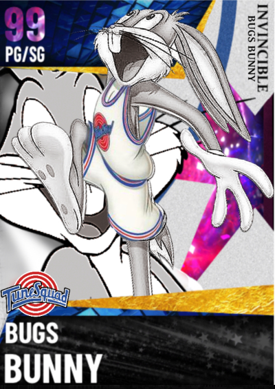 NBA 2K21 | 2KDB Custom Card (Invincible Bugs Bunny)