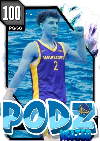 NBA 2K26 | 2KDB MyTEAM NBA 2K Custom Card (Water Podz) by MrMcPorzy13