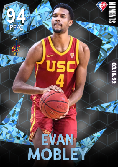 NBA 2K25 | 2KDB MyTEAM NBA 2K Custom Card (Moments mobley) by MasonFTW