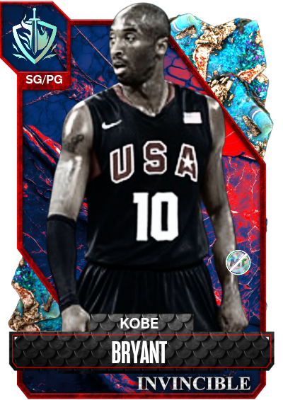 NBA 2K24 | 2KDB Custom Card (Invincible team USA Kobe Bryant )