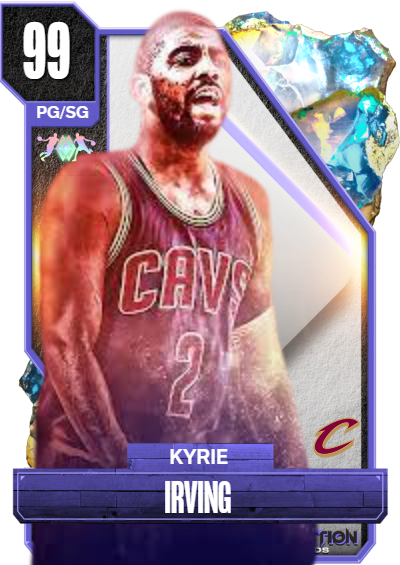 NBA 2K25 | 2KDB MyTEAM NBA 2K Custom Card (Kyrie Irving) by raincam