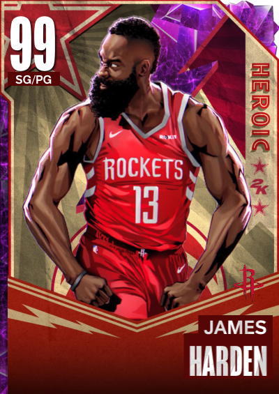 NBA 2K25 | 2KDB MyTEAM NBA 2K Custom Card (The Beard!) by lucidAveng3r