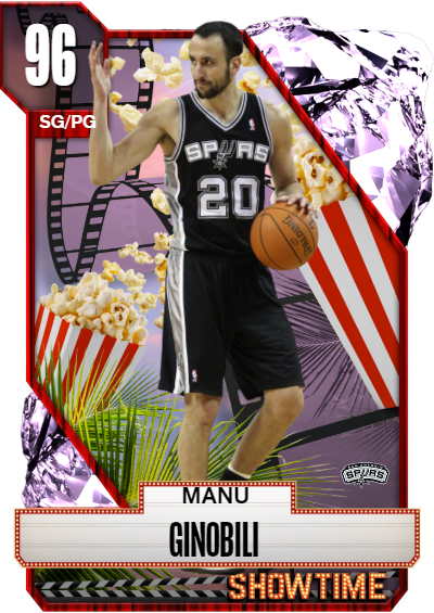 NBA 2K25 | 2KDB MyTEAM NBA 2K Custom Card (manu ginobili) by Meemz