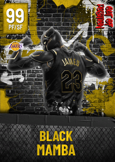 NBA 2K26 | 2KDB MyTEAM NBA 2K Custom Card (LeBron James) by COOL