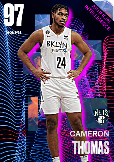 NBA 2K26 | 2KDB MyTEAM NBA 2K Custom Card (Cameron Thomas) by DEEZ