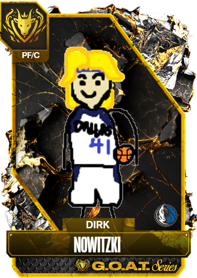 NBA 2K25 | 2KDB MyTEAM NBA 2K Custom Card (Dirk) by RyanGosling