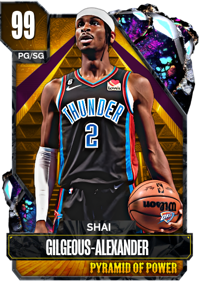 2KDB MyTEAM Database | NBA 2K Custom Card (SGA) by Ikarii | NBA 2K26
