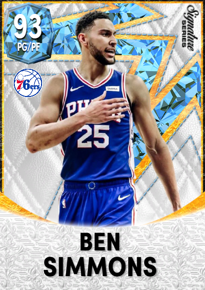 2KDB MyTEAM Database | NBA 2K Custom Card (Ben Simons Sig) by Keegsdestroyer | NBA 2K26