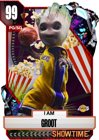 2KDB MyTEAM Database | NBA 2K Custom Card (I am groot) by Coolshades ...