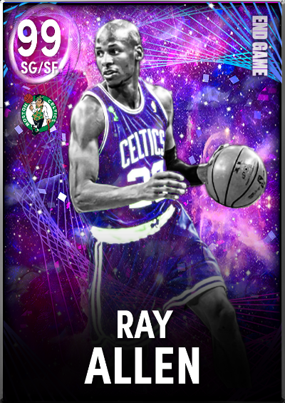 NBA 2K25 | 2KDB MyTEAM NBA 2K Custom Card (ENDGAME RAY ALLEN) by yesshaq
