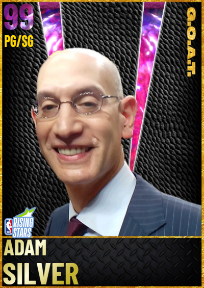 NBA 2K25 | 2KDB MyTEAM NBA 2K Custom Card (Adam bronze) by Pickle Licker
