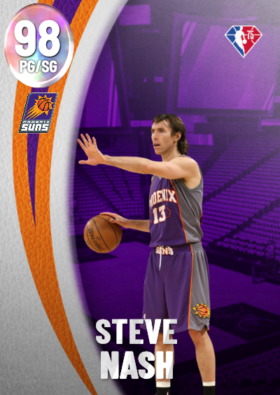 2KDB MyTEAM Database | NBA 2K Custom Card (Steve Nash) by JabariParkerhadhops | NBA 2K26