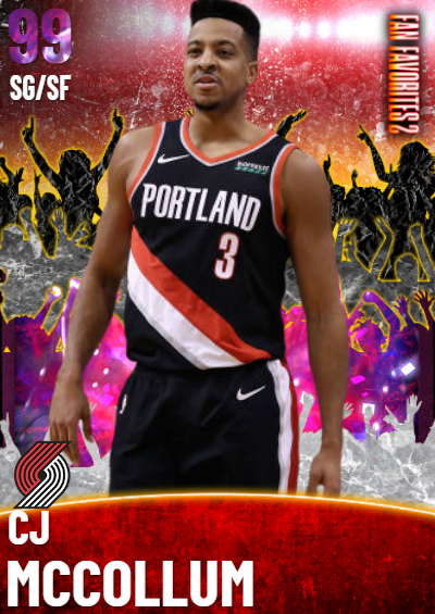 NBA 2K26 | 2KDB MyTEAM NBA 2K Custom Card (CJ MCCOLLUM) by PennyHardawayFly
