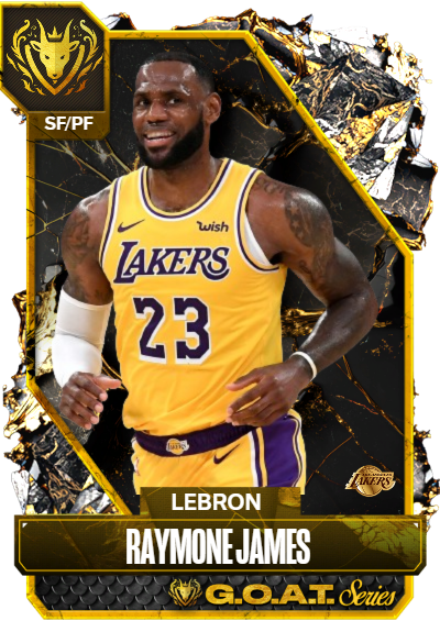 NBA 2K26 | 2KDB MyTEAM NBA 2K Custom Card (GOAT-Lebron) by FROST-ONI