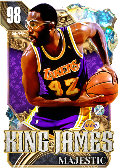 NBA 2K25 | 2KDB MyTEAM NBA 2K Custom Card (James Worthy) by Drafter