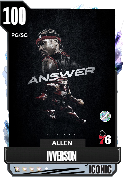NBA 2K24 | 2KDB Custom Card (allen iverson)
