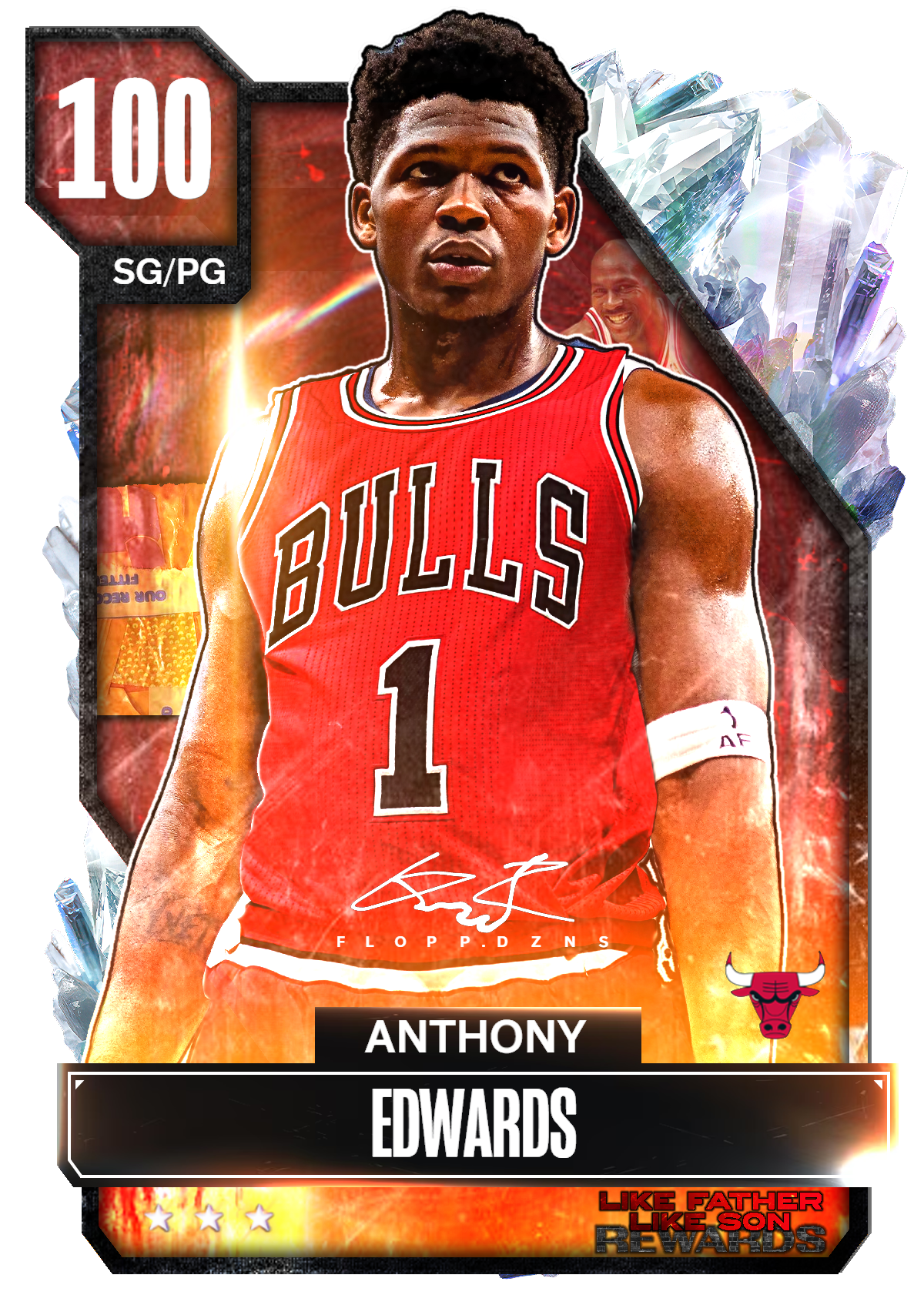 NBA 2K25 | 2KDB MyTEAM NBA 2K Custom Card (MJ) by Flopp