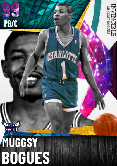 NBA 2K25 | 2KDB MyTEAM NBA 2K Custom Card (invincible muggsy) by burrito13