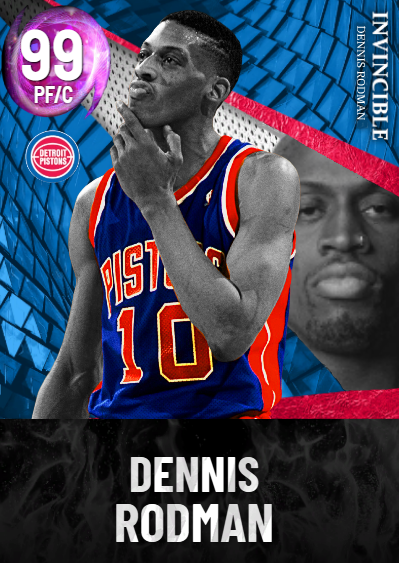NBA 2K25 | 2KDB MyTEAM NBA 2K Custom Card (invincible dennis rodman) by ...
