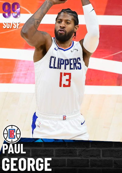 NBA 2K26 | 2KDB MyTEAM NBA 2K Custom Card (paul george) by JBRW224