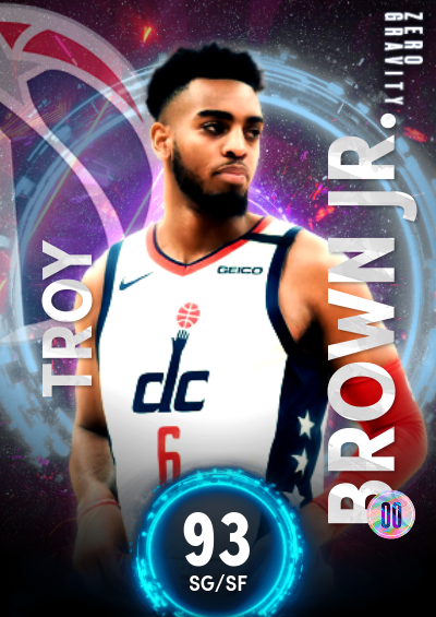 NBA 2K25 | 2KDB MyTEAM NBA 2K Custom Card (Troy Brown Jr.) by mxzzing